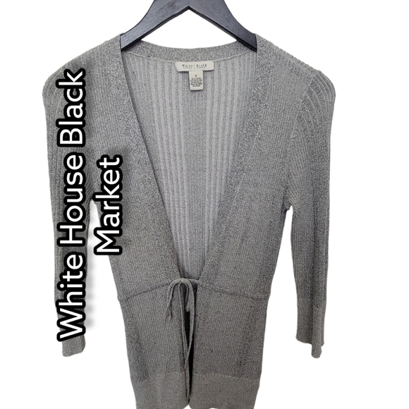 White House Black Market | Sweaters | White House Black Market Gray ...